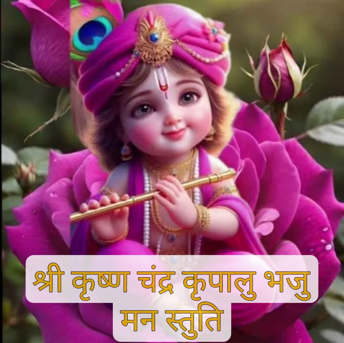 श्री कृष्ण चन्द्र कृपालु भजु मन | Shri Krishan Chandra Kripalu Bhaju ...
